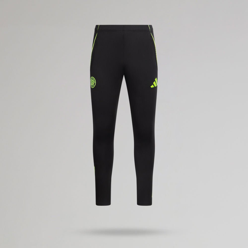 adidas Celtic 2025/26 Black and Neon Green Training Pants – Official ...