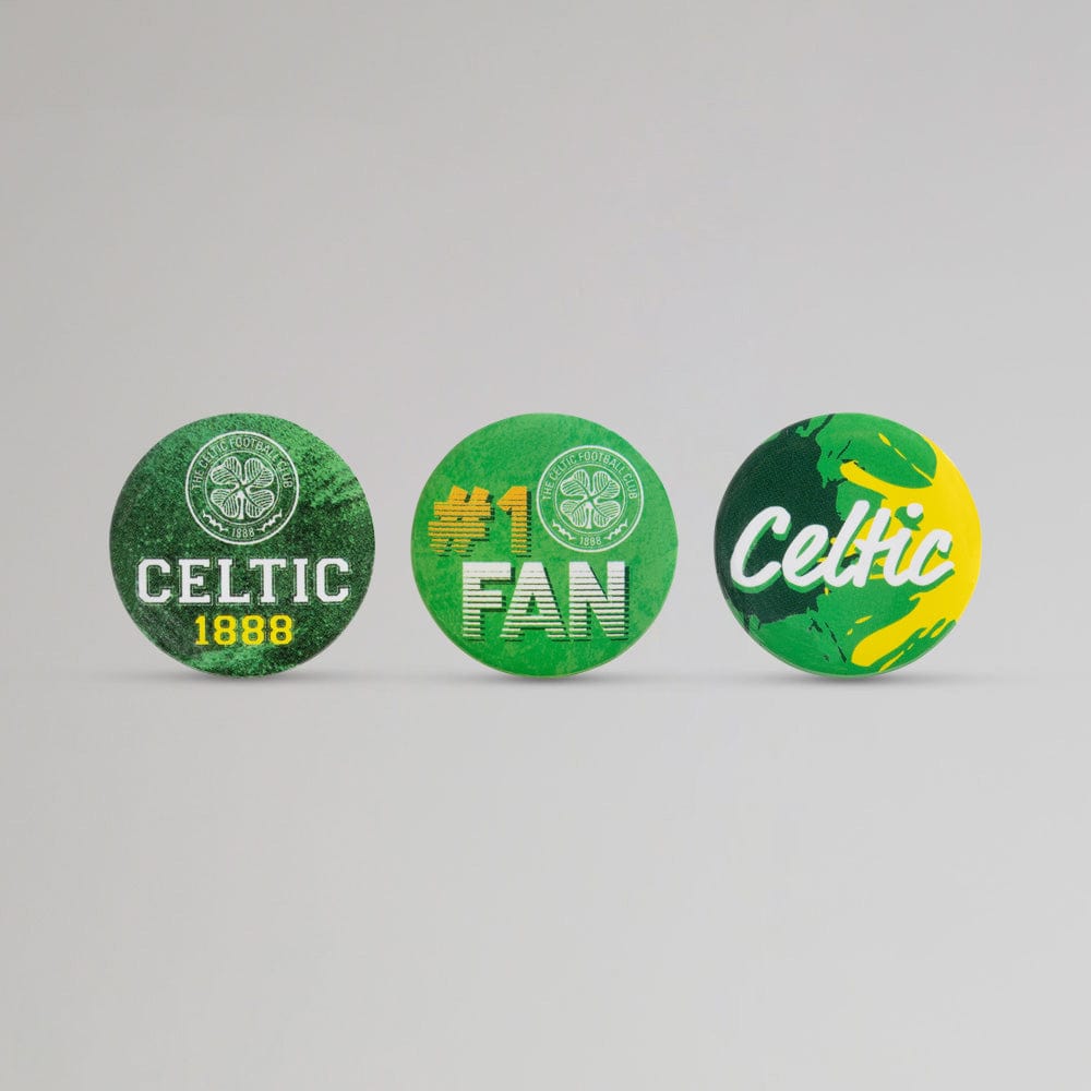 Celtic 3 Pack Button Badges – Official Celtic Store